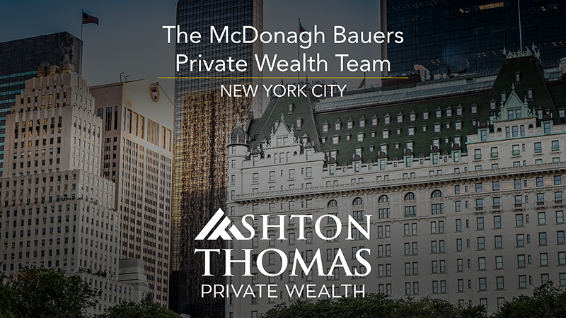 The McDonagh Bauers Private Wealth Team - Ashton Thomas
